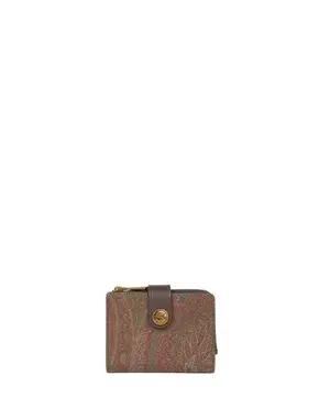 Etro Arnica Pegaso-detail Wallet - Brown