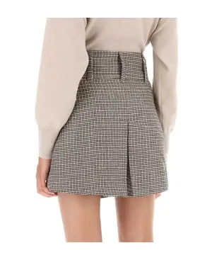 Brunello Cucinelli Mid-rise Check-printed Shorts