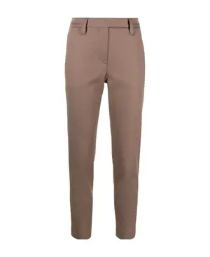 Brunello Cucinelli Tapered Cropped Trousers