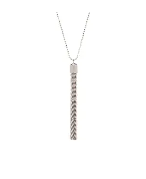 Brunello Cucinelli Tasseled Lobster Clasp Necklace