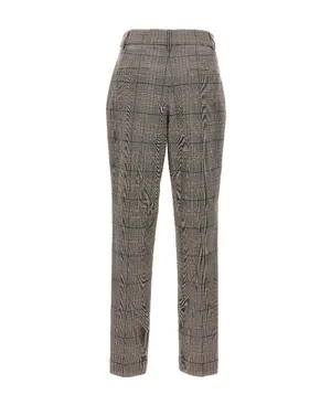 Brunello Cucinelli Plaid Tailored Trousers