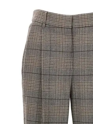 Brunello Cucinelli Plaid Tailored Trousers