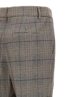 Brunello Cucinelli Plaid Tailored Trousers
