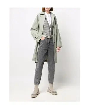 Brunello Cucinelli High-rise Tapered Jeans