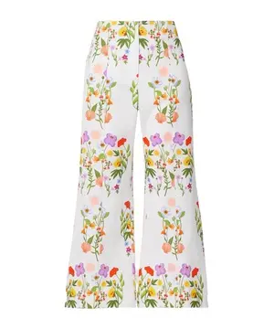 Borgo De Nor High-waisted Cropped Flare Pants