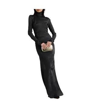 PETAR PETROV Metallic Maxi Dress