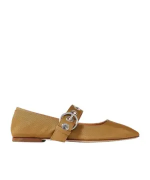 AeydĒ Ballet Flats With Detailed Embellishments - Brown