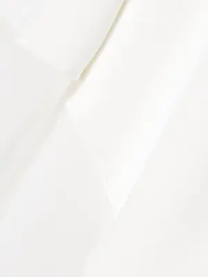 Maticevski Asymmetrical Strapless Tulle-trim Gown