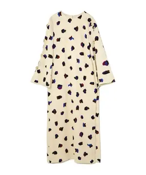 Borgo De Nor Embellished Floral Print Maxi Dress