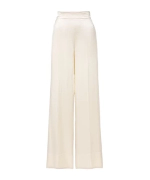 JOSEPH Dijon Silk Satin Wide-leg Pants