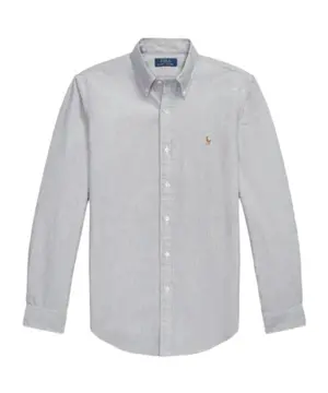 Polo Ralph Lauren Embroidered Oxford Shirt - Grey