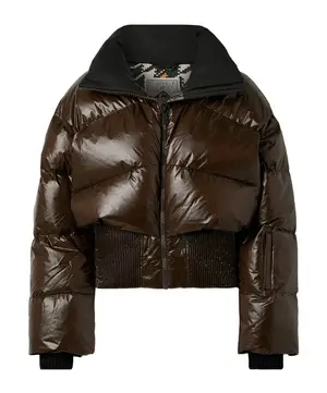 Perfect Moment Auretta Quilted Down Ski Jacket - Black