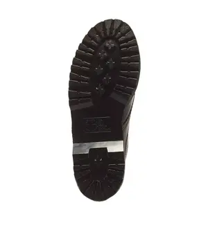 Dr. Martens Lowell Leather Moc Toe Lace Up Shoes