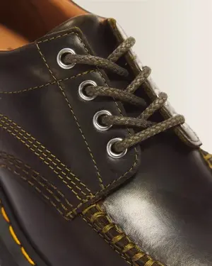 Dr. Martens Lowell Leather Moc Toe Lace Up Shoes