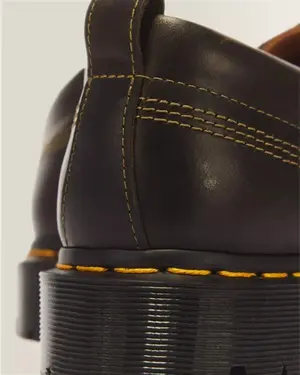 Dr. Martens Lowell Leather Moc Toe Lace Up Shoes