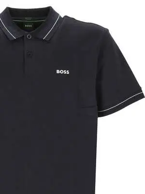 Hugo Boss Tipped Logo Polo Shirt
