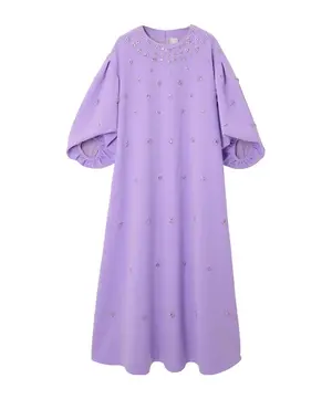 Huishan Zhang Embellished Recycled Crepe Gown