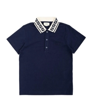 Fendi Collared Polo Shirt