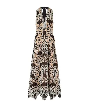 Johanna Ortiz Lace Open-back Dress