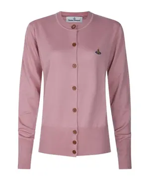 VIVIENNE WESTWOOD Orb Button-up Cardigan - Pink