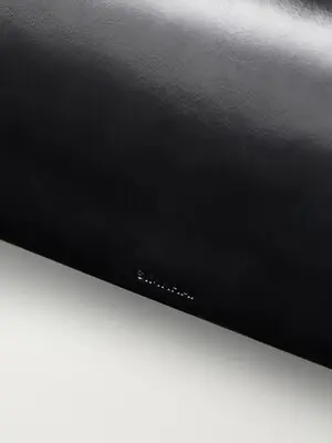 Simkhai River East West Leather Clutch - Black