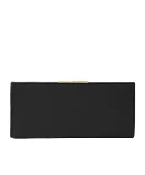 NILI LOTAN Anjelica Leather Clutch - No