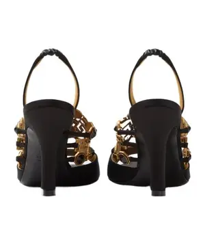 Versace Gemma 90mm Satin Sandals