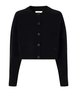 Loulou De Saison Minimal Knit Sweater - Black