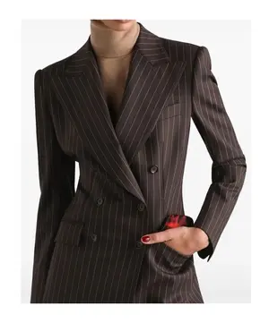 Dolce & Gabbana Lapel Long-sleeved Suit Jacket