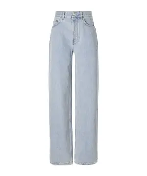 Loulou De Saison High Waist Straight Leg Jeans