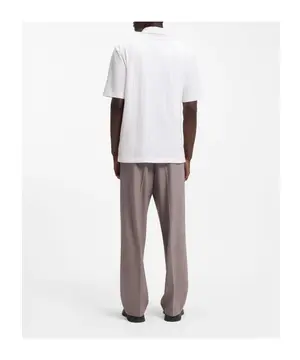 Hugo Boss Jacquard V-neck Polo Shirt