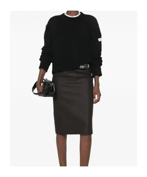 MAISON MARGIELA Long Sleeve Crewneck Jumper - Black