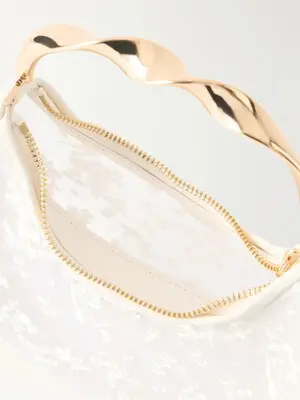 Simkhai Minimalist Floral Patternunderarm Bag