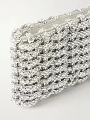 Simkhai Morgan Woven Clutch Bag