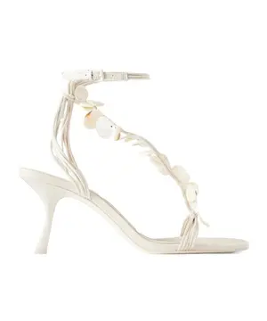 Simkhai Embellished Leather Sandals