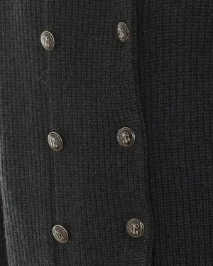 Brunello Cucinelli Double-breasted Knitted Cardigan