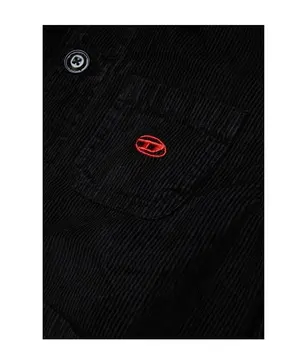 DIESEL® Corduroy Logo-embroidered Jacket