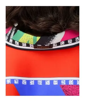 Versace Printed Silk Twill Shirt - Multicolor