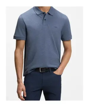 Hugo Boss Logo Embroidered Polo Shirt