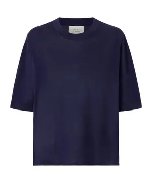 Loulou De Saison Dark Blue Knit Top