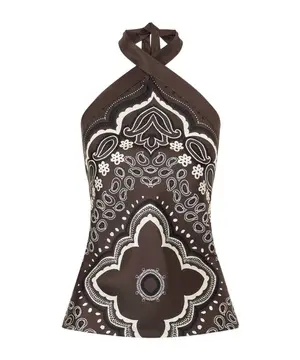 NILI LOTAN Satin Camisole Top