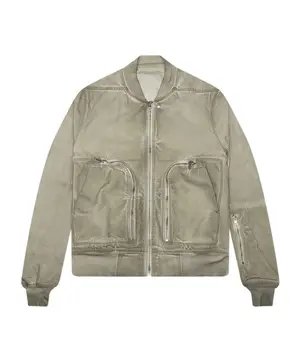 Rick Owens Bauhaus Flight Bomber Jacket - Light Brown