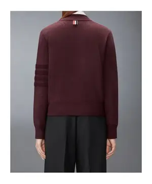 Thom Browne Ottoman Milano Stitch 4-bar Bomber Jacket