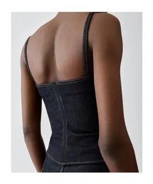 Jacquemus The De-nîmes Pina Denim Top