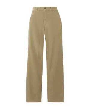 FORTELA Corduroy Straight-leg Pants - Brown