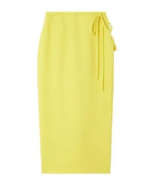 EMILIA WICKSTEAD Crepe Midi Skirt