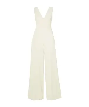 EMILIA WICKSTEAD Crepe One-piece Wide-leg Pants