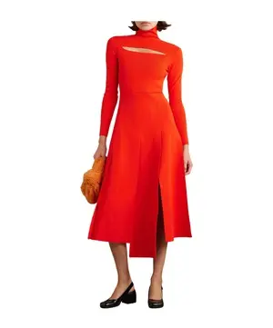 A.W.A.K.E. Mode Knitted Dress - Red
