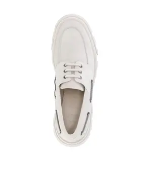 Brunello Cucinelli Platform Lace-up Loafers