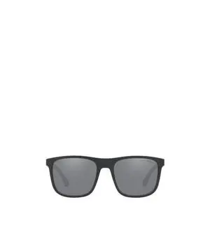 Emporio Armani Square Frame Sunglasses - Gray